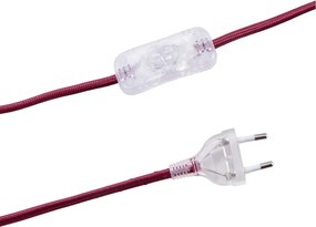 LOOMY Stolní lampa - tm. červená