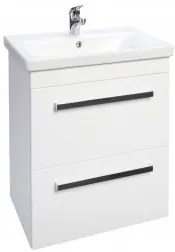 Krajcar KB Balance koupelnová skříňka s umyvadlem 55 x 65 x 45.5 cm bílá KB55 Koupelny Bernold