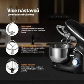 Lauben Kitchen Machine 550BC / Kuchyňský robot / 1400 W / 5.5 l / 6 ry