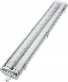 LED Technické zářivkové svítidlo T8 2xG13/10W/230V 6000K 60 cm IP65 bílá