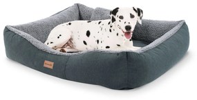 Emma, pelech pro psa, koš pro psa, možnost praní, protiskluzový, prodyšný, oboustranná matrace, velikost M (80 x 20 x 70 cm)
