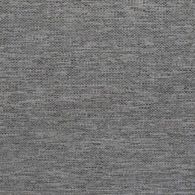 Zahradní set, bílá ocel/dub/světle šedá, PELOR