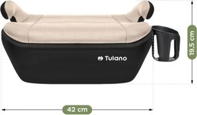 Dětský podsedák do auta Cabby 30 béžový / černý