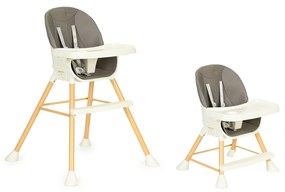 dětská židle na krmení 2v1 ECOTOYS