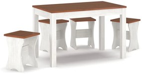 Jídelní stůl 116x68 DELTA andersen/třešeň