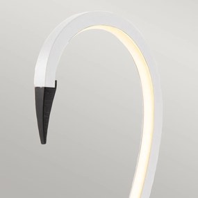 Stolní lampa plameňák Elstead FLAMINGO TL-WHT bílá/LED 6W