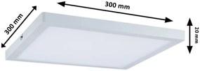 Paulmann 70871 Atria, stropní LED svítidlo, 24W LED 2700K stmívatelné, bílá, 30x30cm