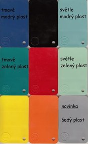 ALBA Konferenční židle ISO plast [černá , oranžová, bez područek, bez košíku]