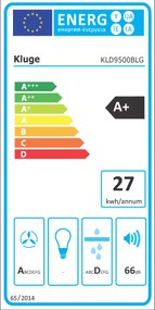 Kluge Odsavač par Kluge KLD9500BLG