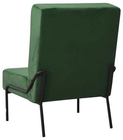 Relaxační židle Vade - 65x79x87 cm | tmavě zelená samet
