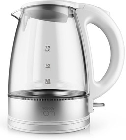 Rychlovarná konvice niceboy ion kettle k1 crystal glass white