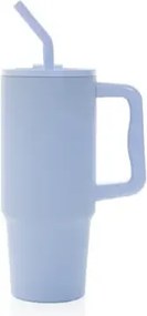 XD DESIGN Termohrnek Embrace 900 ml světle modrá / nerezová ocel / dvo