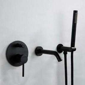 Podomítkový sprchový systém EYN CP1551black pro vanu ve více barevných provedeních