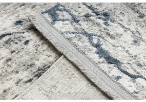 Dywany Luszczow Kusový koberec TULS střapce 51320 Mramor slonová kost / modrý Rozměr koberce: 280 x 370 cm