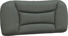 Postel s matrací Hvar tmavě šedá 80 x 200 cm textil 3208493
