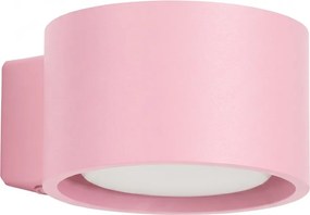 Sollux Lighting Nástěnné svítidlo MODO 1 růžové GX53