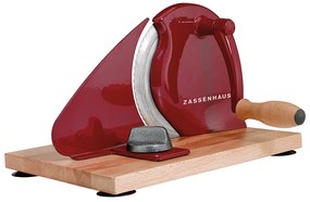 Zassenhaus Ruční kráječ na chléb Classic červený 30x25x19