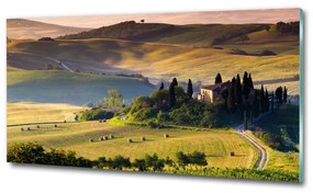 Wallmuralia Fotoobraz na skle Toskánie Itálie 100x50