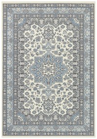 Nouristan - Hanse Home koberce Kusový koberec Mirkan 104442 Cream/Skyblue - 120x170 cm