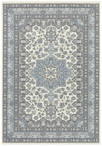 Nouristan - Hanse Home koberce Kusový koberec Mirkan 104442 Cream/Skyblue - 160x230 cm