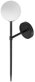 Toolight - nástěnná černá lampa 52cm APP577-1W, černá, OSW-08755