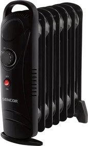 Olejový radiátor SENCOR SOH 2107BK černý 700W