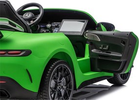 LEAN CARS Elektrické autíčko Mercedes GT63 AMG DK-GT63 24V LCD matné zelené