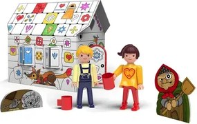 EFKO Igráček Kreativní sada Perníková chaloupka / 2 figurky + skládačk