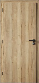 Solodoor Interiérové dveře Etta 0, 80 L, 80 × 197 cm, fólie, levé, dub Halifax, plné