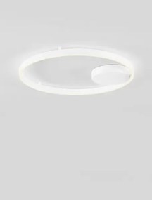 LED stmívatelné bílé designové stropní svítidlo Hedra 60W