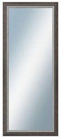 DANTIK - Zarámované zrcadlo - rozměr s rámem cca 50x120 cm z lišty AMALFI černá (3118)