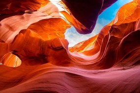 Samolepící fototapeta Antelope Canyon v Arizoně - 450x300 cm