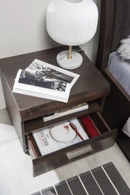 Casarredo - Komfort nábytek Vitrína PORTI P-15, masiv dub čokoládový
