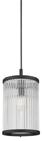 Zuma Line Luxusní závěsné křišťálové svítidlo Sergio ⌀ 15cm Barva: Černá