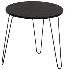 Vikio Příruční stolek 48x48cm v dekoru černý dub TK2130