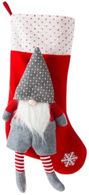 VÁNOČNÍ DEKORACE SANTA 10X50 CM VROROVANÁ