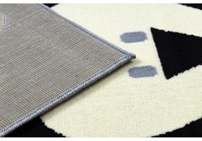 Dětský kusový koberec PP Tučňák šedý 160x220cm