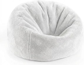 Sablio Sedací vak Cocoon SOFTY - Cloud White - 115 x 75 x 45 cm