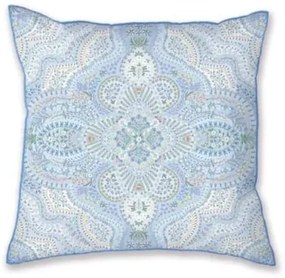 Pip Studio polštář Moon Flower 53x53 cm, světle modrý