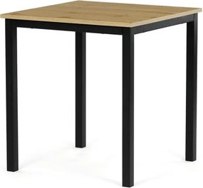 Jídelní stůl Autronic 70x70 cm Hnědá Melamin GDT-201 OAK