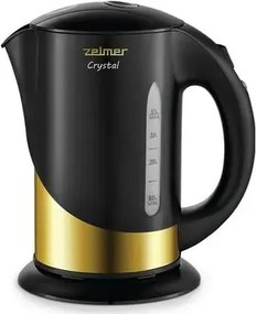 Zelmer ZCK7630 Crystal Gold černá / Rychlovarná konvice / 2200W / 1.7l