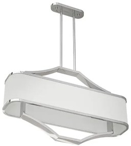 Designový lustr Gerdo Ovale chrom