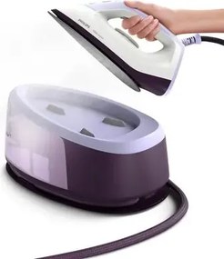 Philips PSG3000 30 bílo-fialová / Parní generátor / 2400 W / 1.4 L