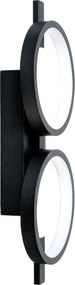 Toolight Toolight, LED nástěnné svítidlo, 13W, 4000K, 1500lm, APP1917-W, černá, OSW-66062