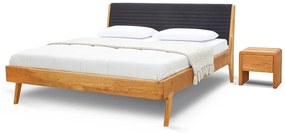Designová postel z masivu Postelia LAGO BELLE, BUK, 160x200 cm manželské dvoulůžko
