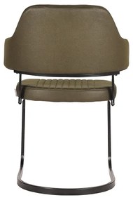 LABEL51 jídelní židle OTTA armádní zelená Color: Army green UK-30.179