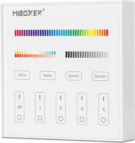 Dálkový Ovladač Led panel Rgb+cct Zónový Milight Miboxer B4 Dotyk