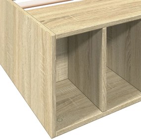 Rám postele dub sonoma 75 x 190 cm kompozitní dřevo 3280624