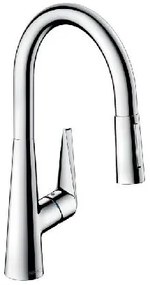 Hansgrohe Talis M51 - Dřezová baterie M5116-H200 s výsuvnou sprškou, sBOX, chrom 73851000