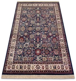 Klasický kusový koberec WINDSOR 22991 modrý slonová kost Rozměr: 200x300 cm